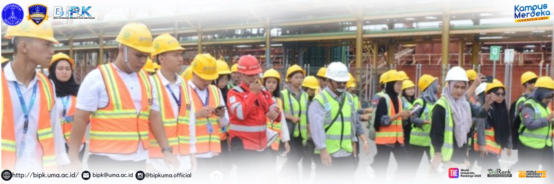 Field Trip Mahasiswa Teknik Sipil UMA ke PT Pelindo Multi Terminal ...