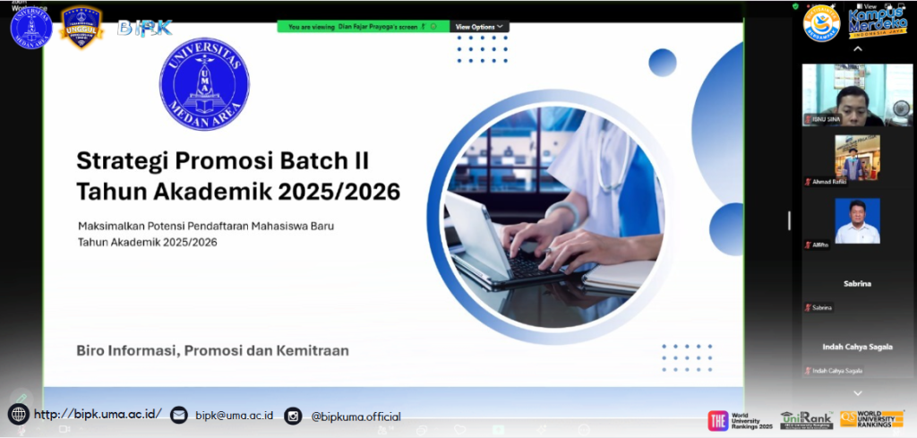 Rapat Promosi Batch II Tahun Akademik 2025/2026 - Biro Inovasi dan ...