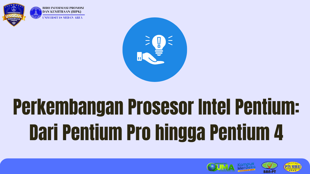 Perkembangan Prosesor Intel Pentium