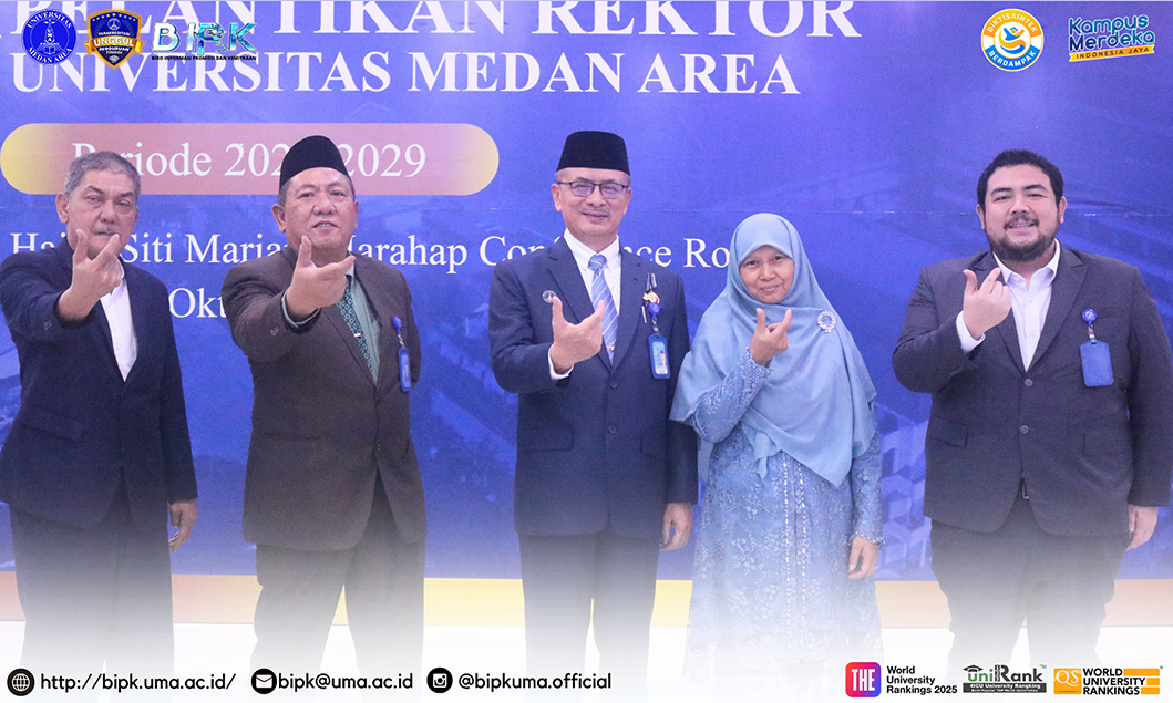 Dilantik untuk Periode 2025-2029, Rektor UMA Prof. Dadan Ramdan ...